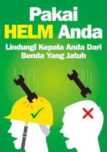 Pakai Helm Anda | Safety Poster Indonesia